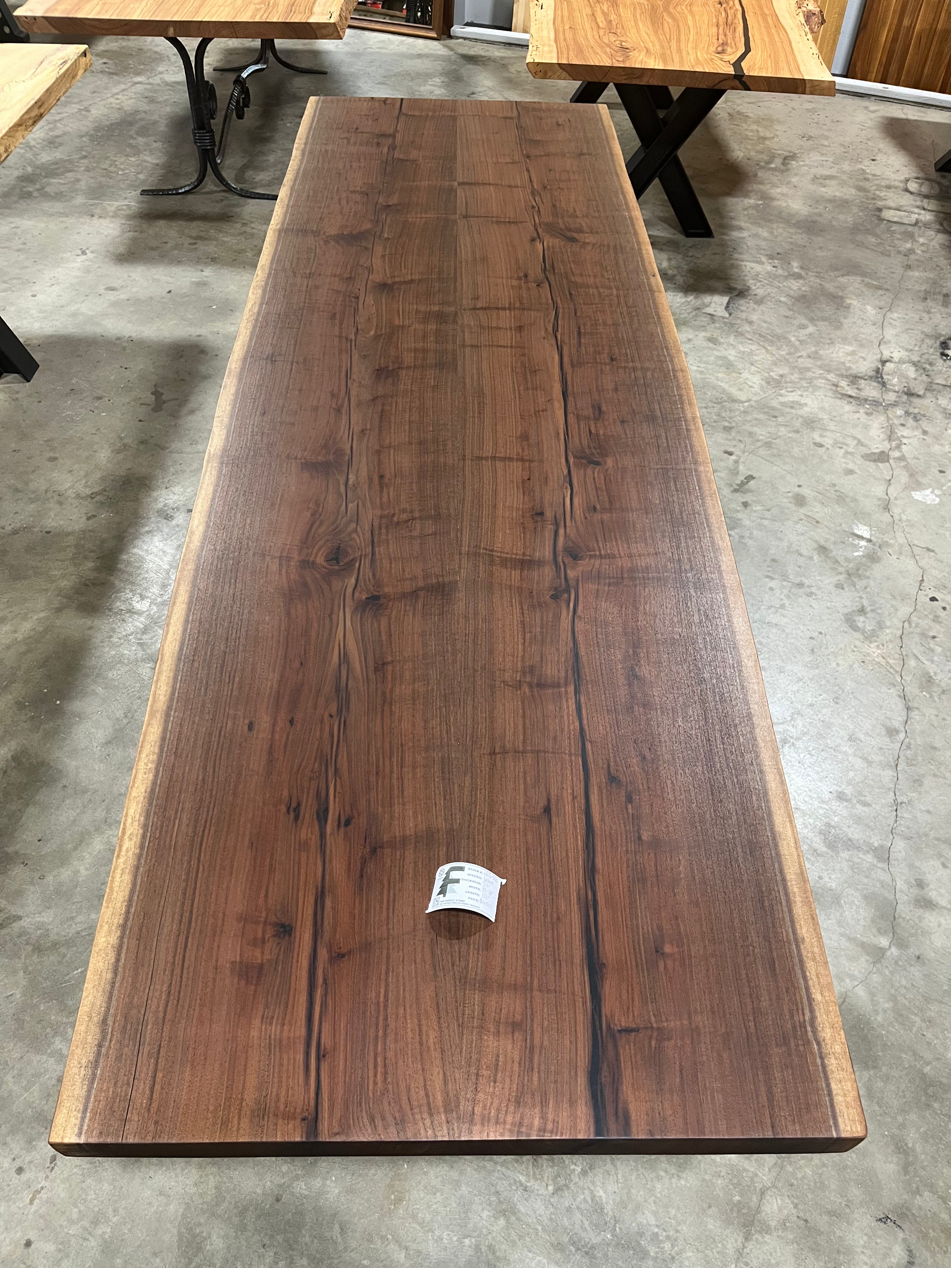 Live Edge Walnut Slab | The Forest Store