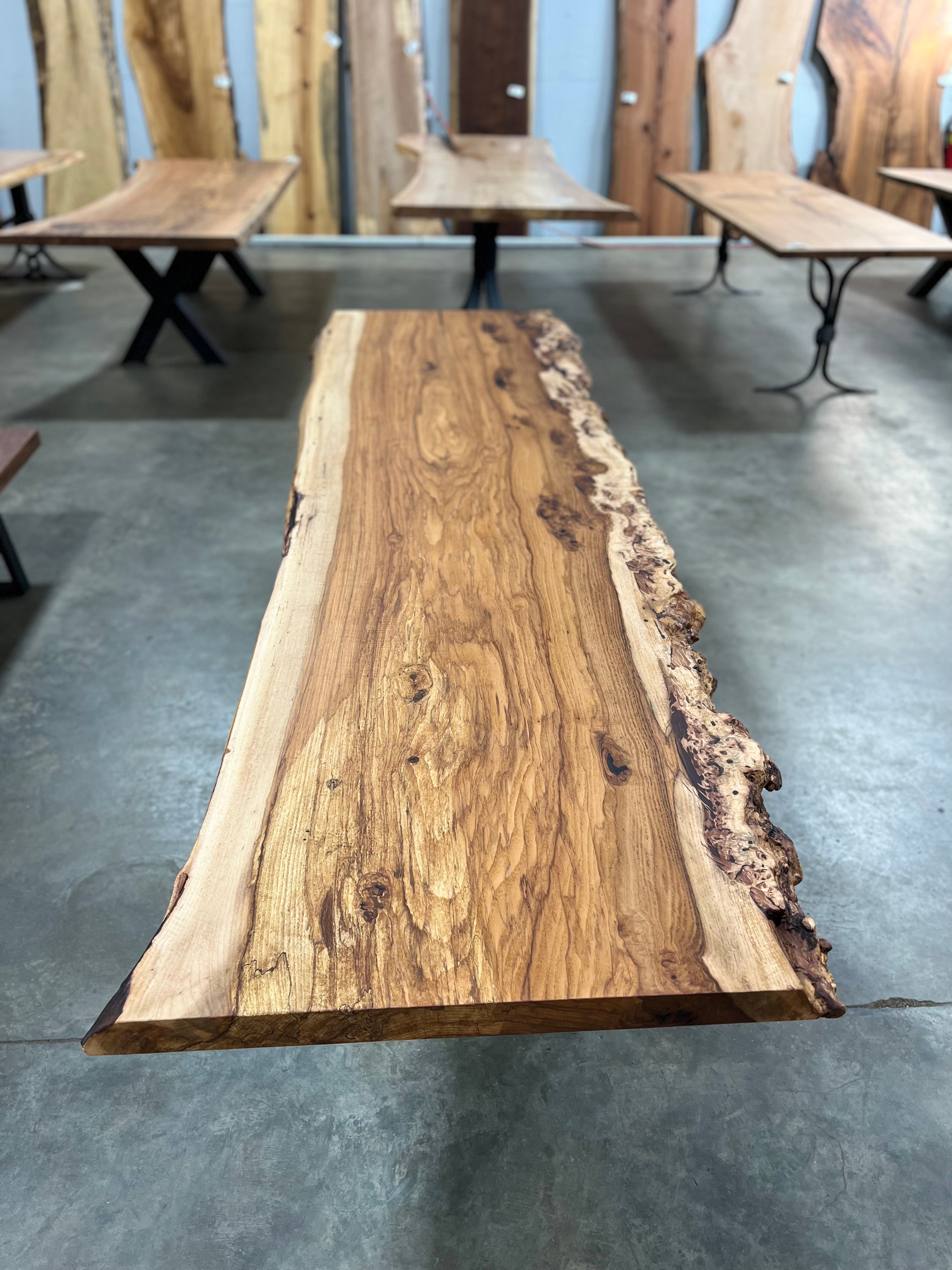 Live Edge Pecan Slab | The Forest Store