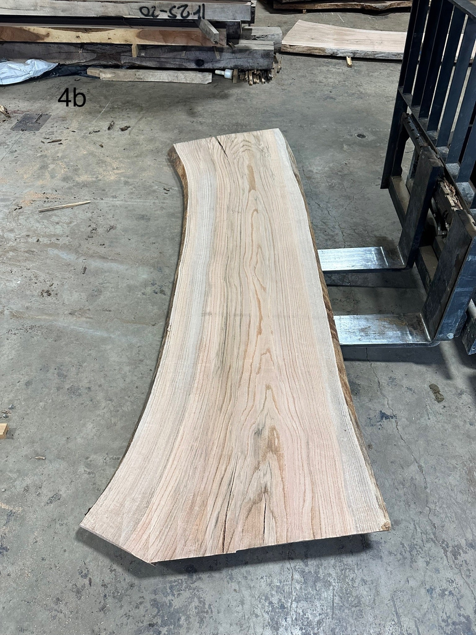 Unfinished Live Edge Red Oak Slab (ULES-2911) | The Forest Store