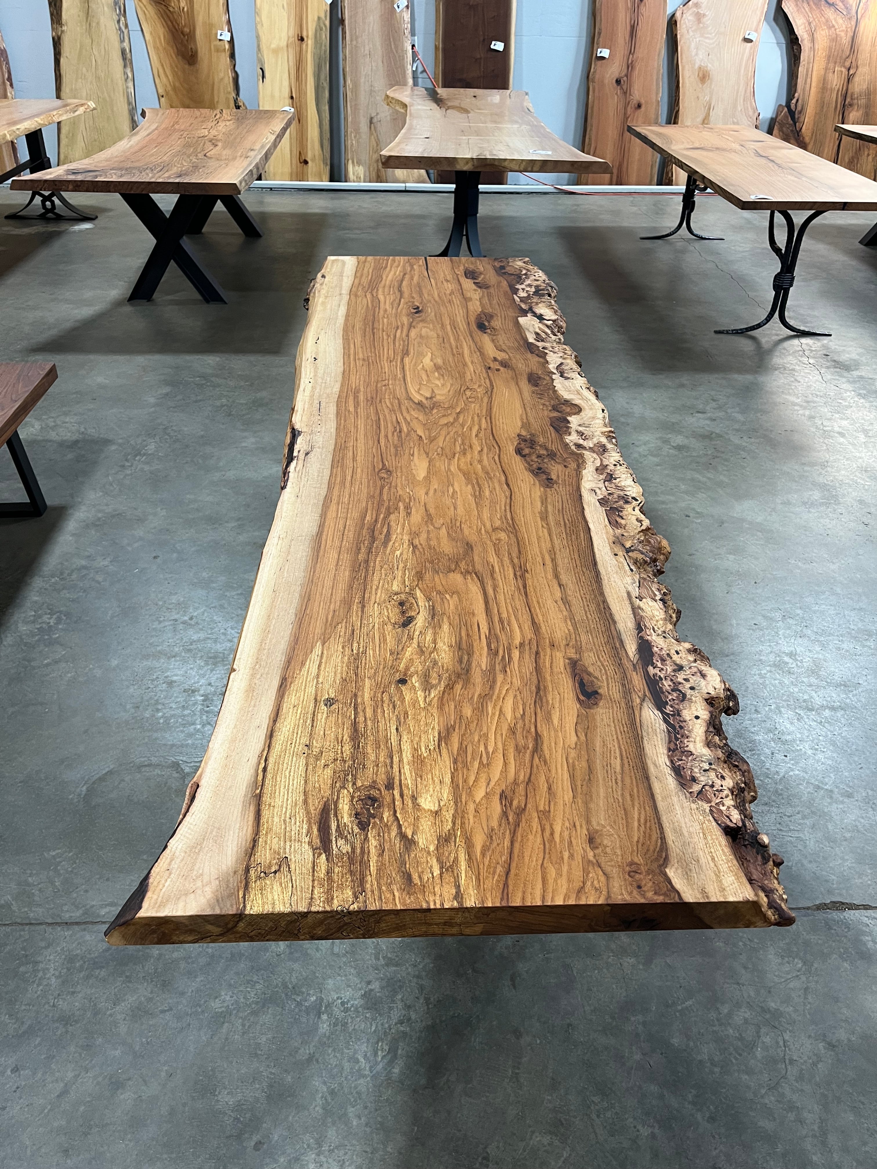 Live Edge Pecan Slab | The Forest Store