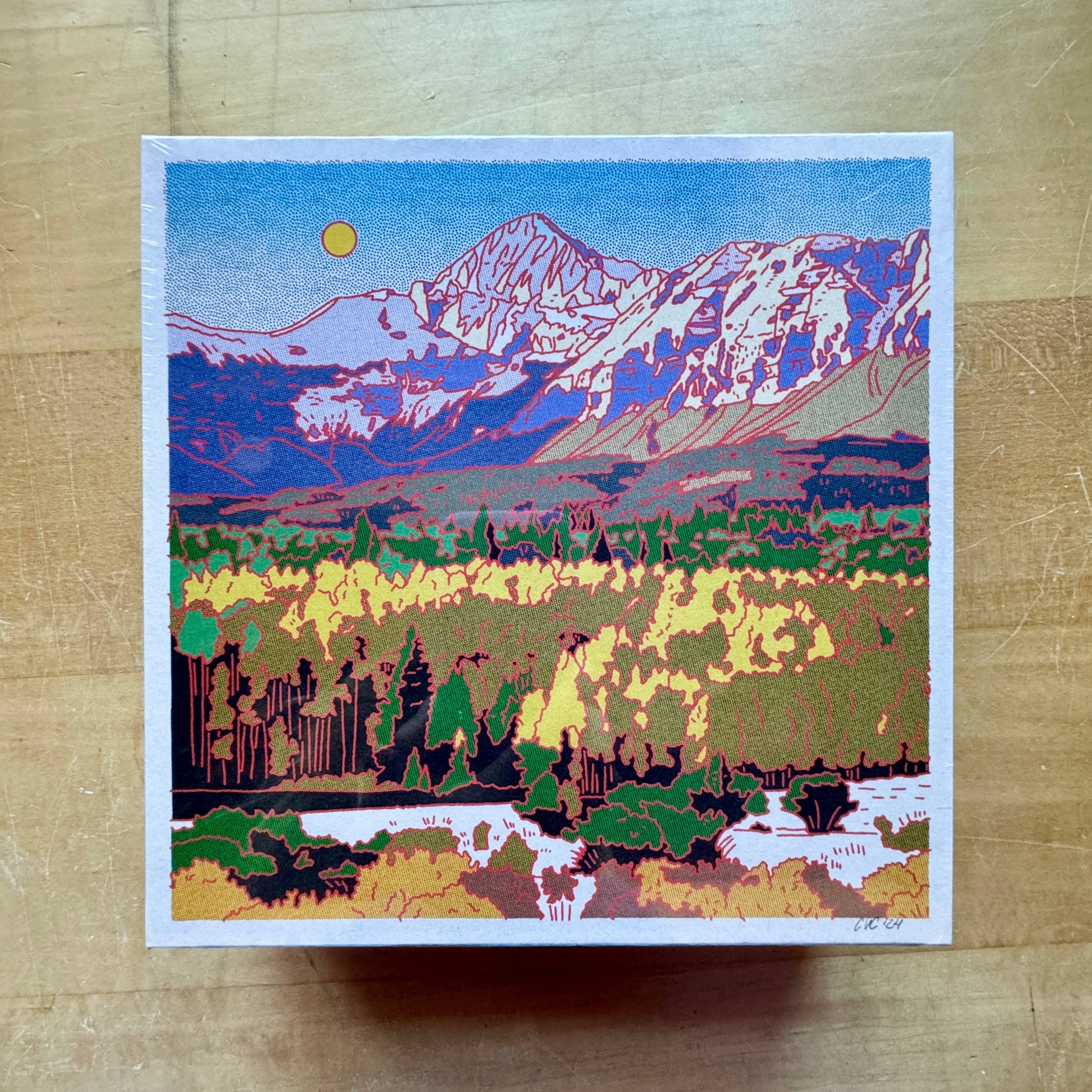 Caroline Clark - Rocky Mountain Puzzle by Caroline Clark | The Forest Store