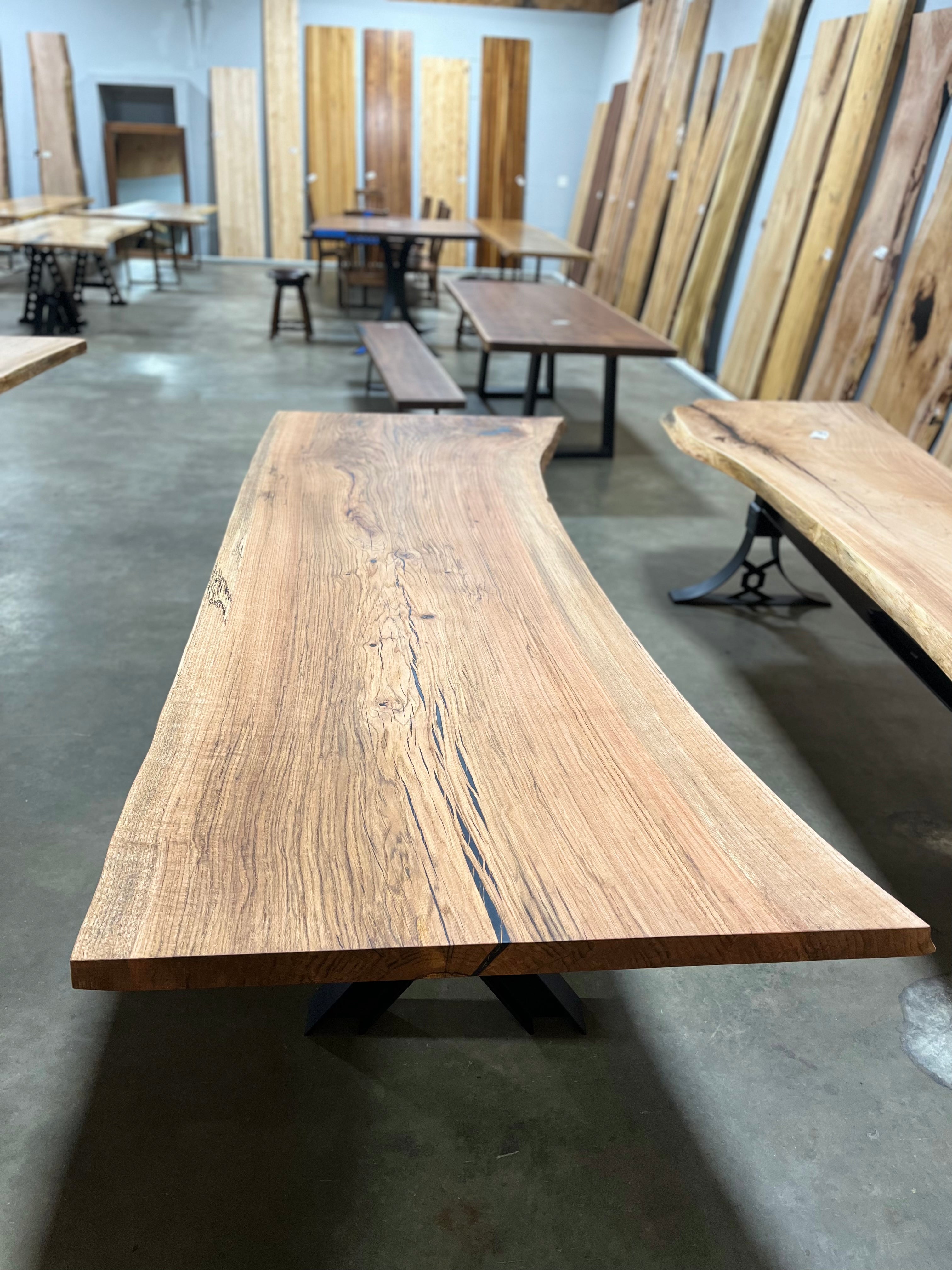 Live Edge Red Oak Slab | The Forest Store