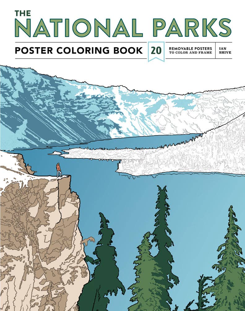 Insight Editions - The National Parks Poster Coloring Book | The Forest ...