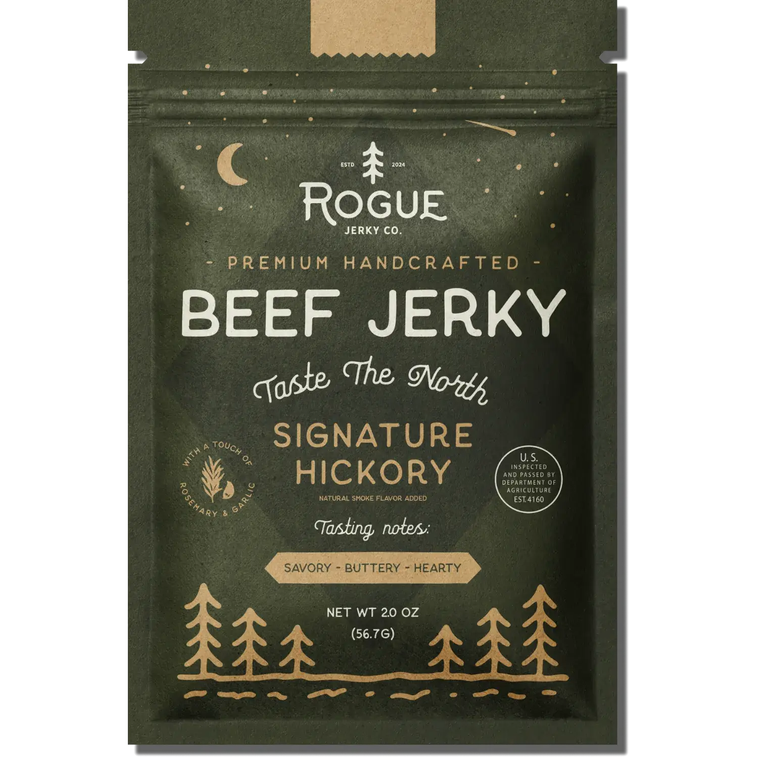 Rogue Jerky Co. - Signature Hickory Beef Jerky | The Forest Store