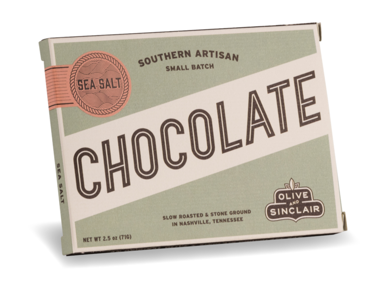 Olive & Sinclair Chocolate - Dark Sea Salt Chocolate Bar | The Forest Store
