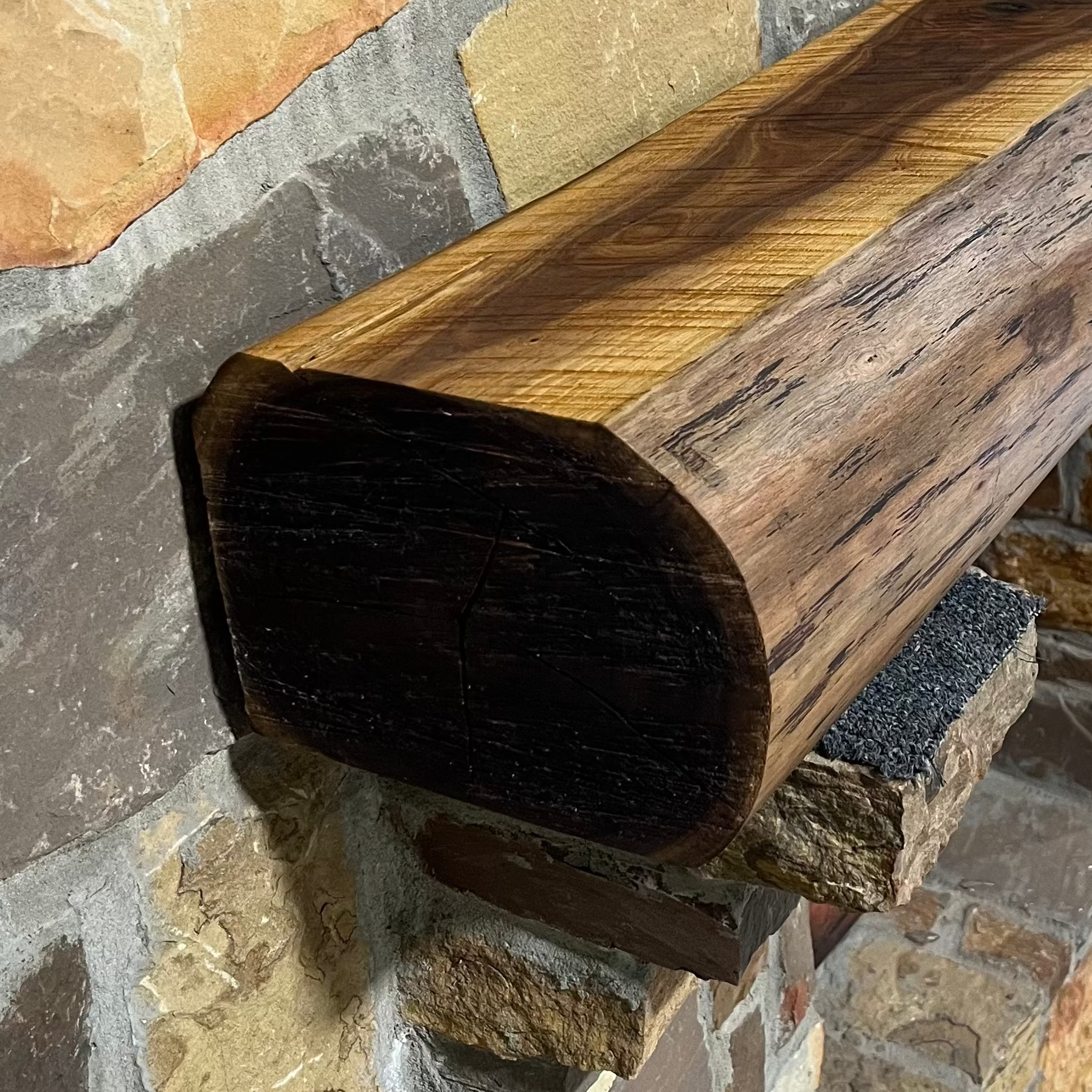 Live Edge Fireplace Mantels | The Forest Store