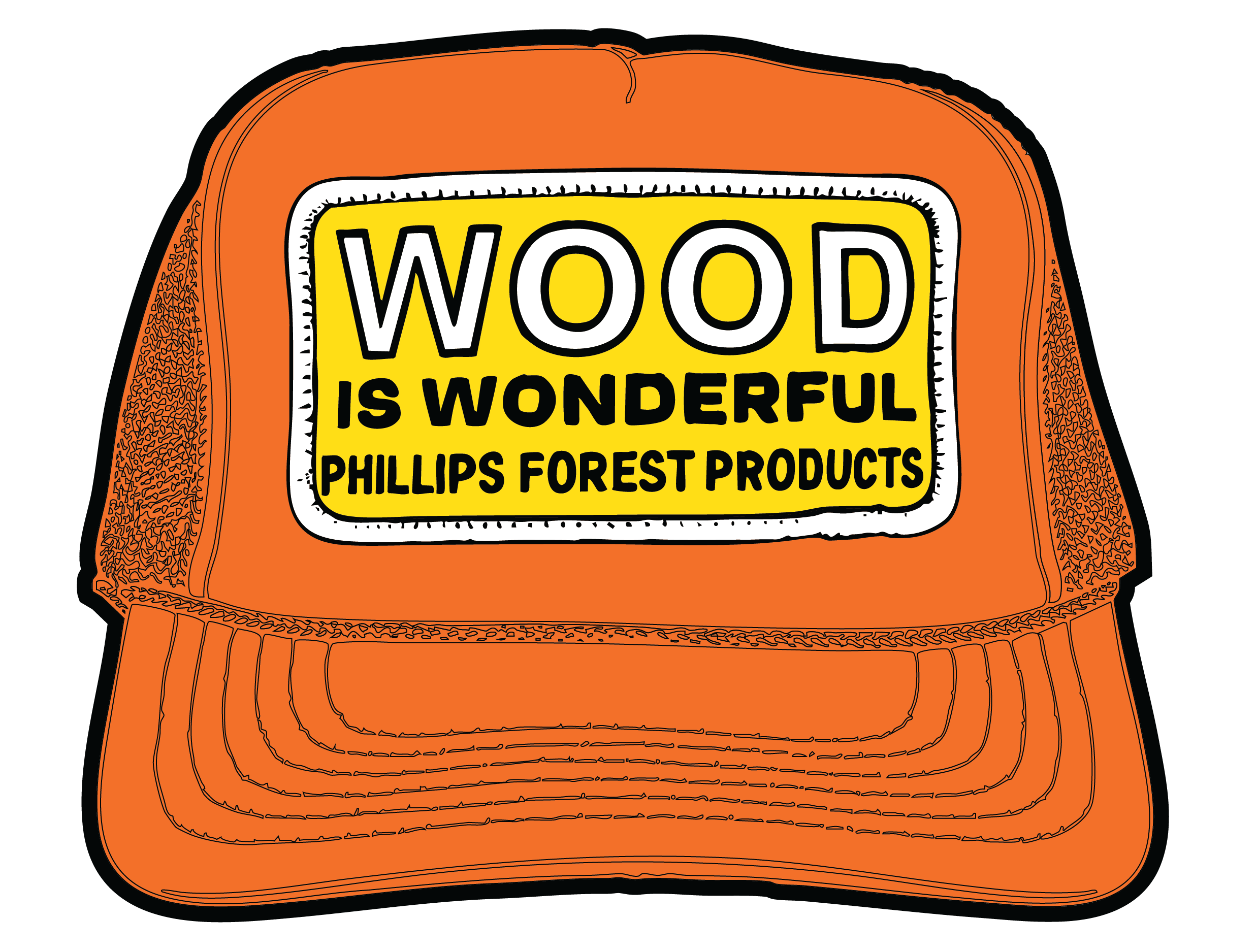 Wood is Wonderful™ Hat Magnet | The Forest Store