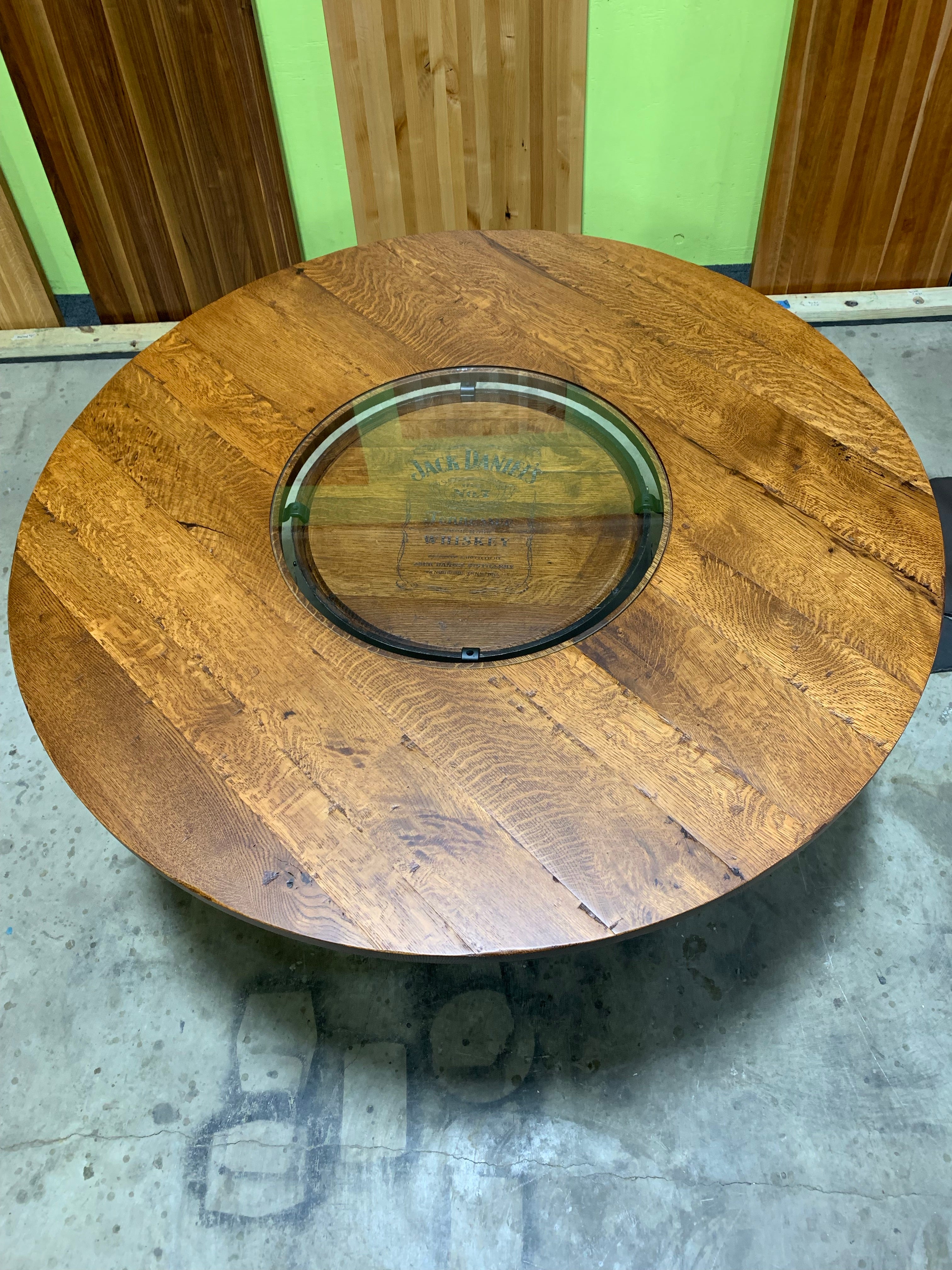 Jack Daniels Barrel Table | The Forest Store