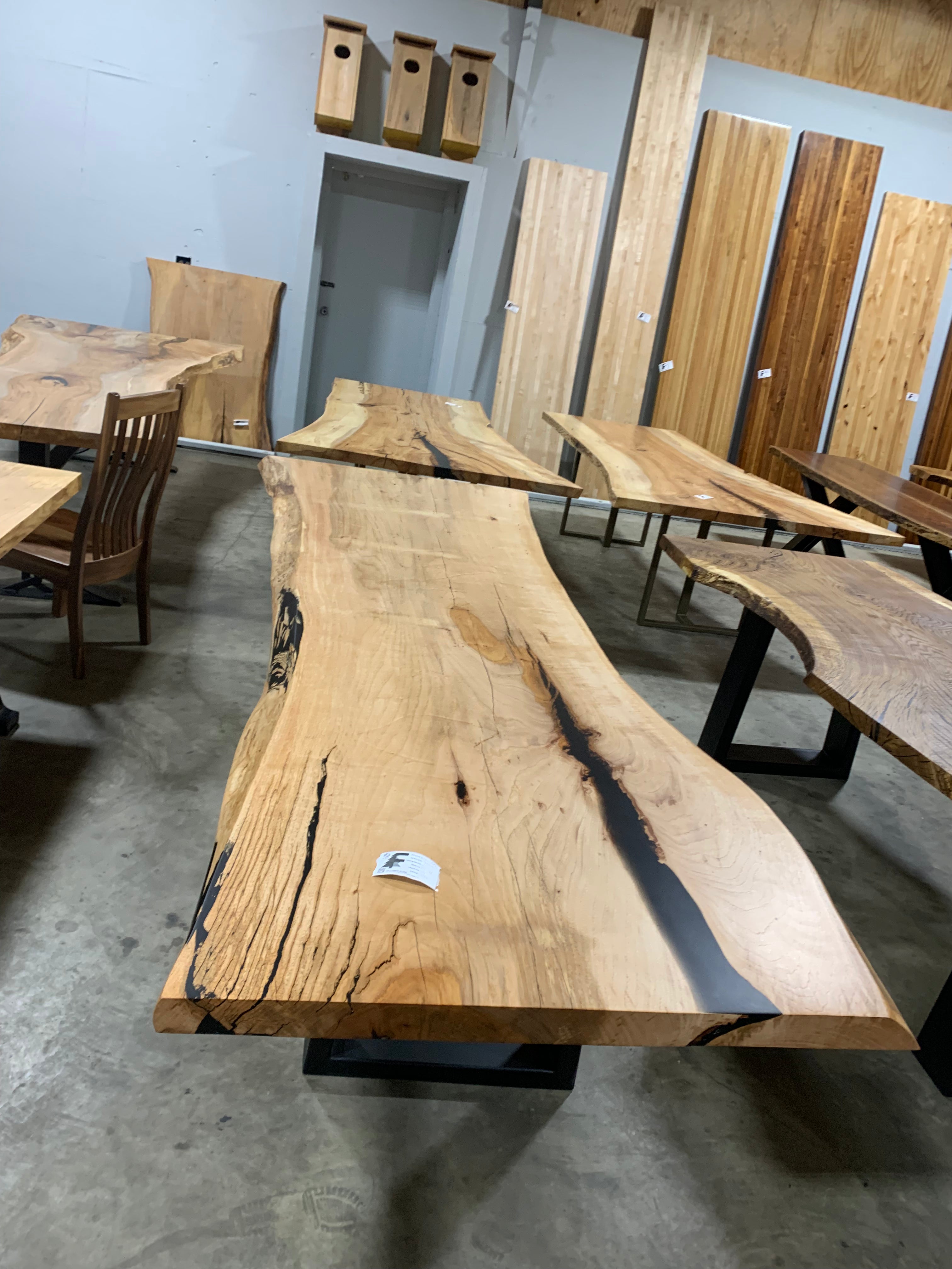 Live Edge Pecan Slab | The Forest Store