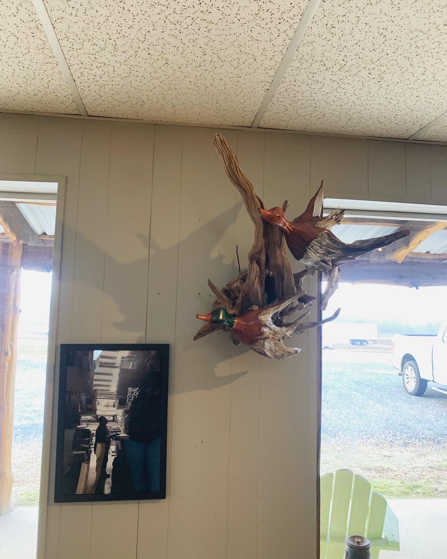 Getting Flushed Carved Ducks | The Forest Store